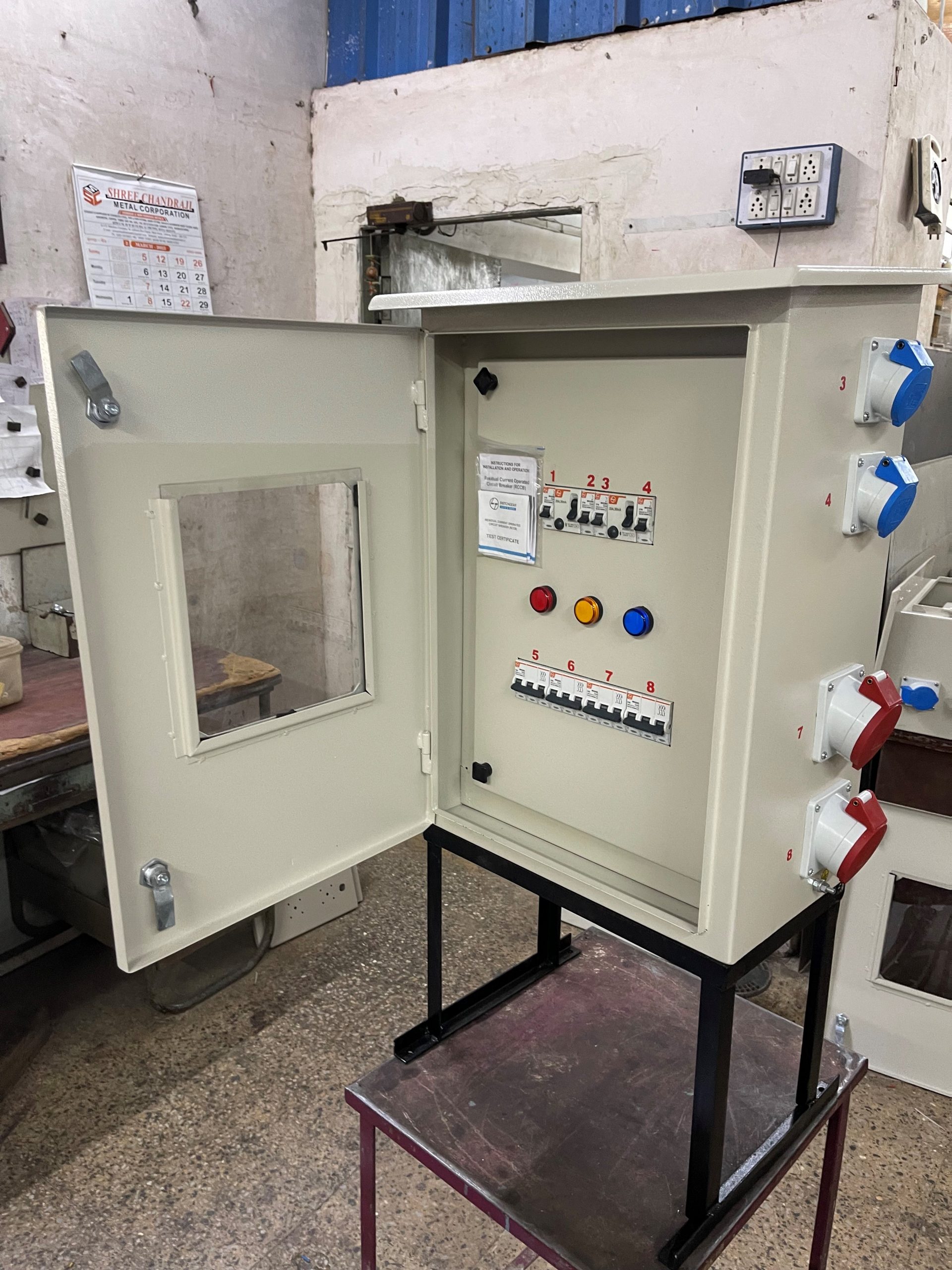 Plug Socket Panel - 4 - S. P. Engineering