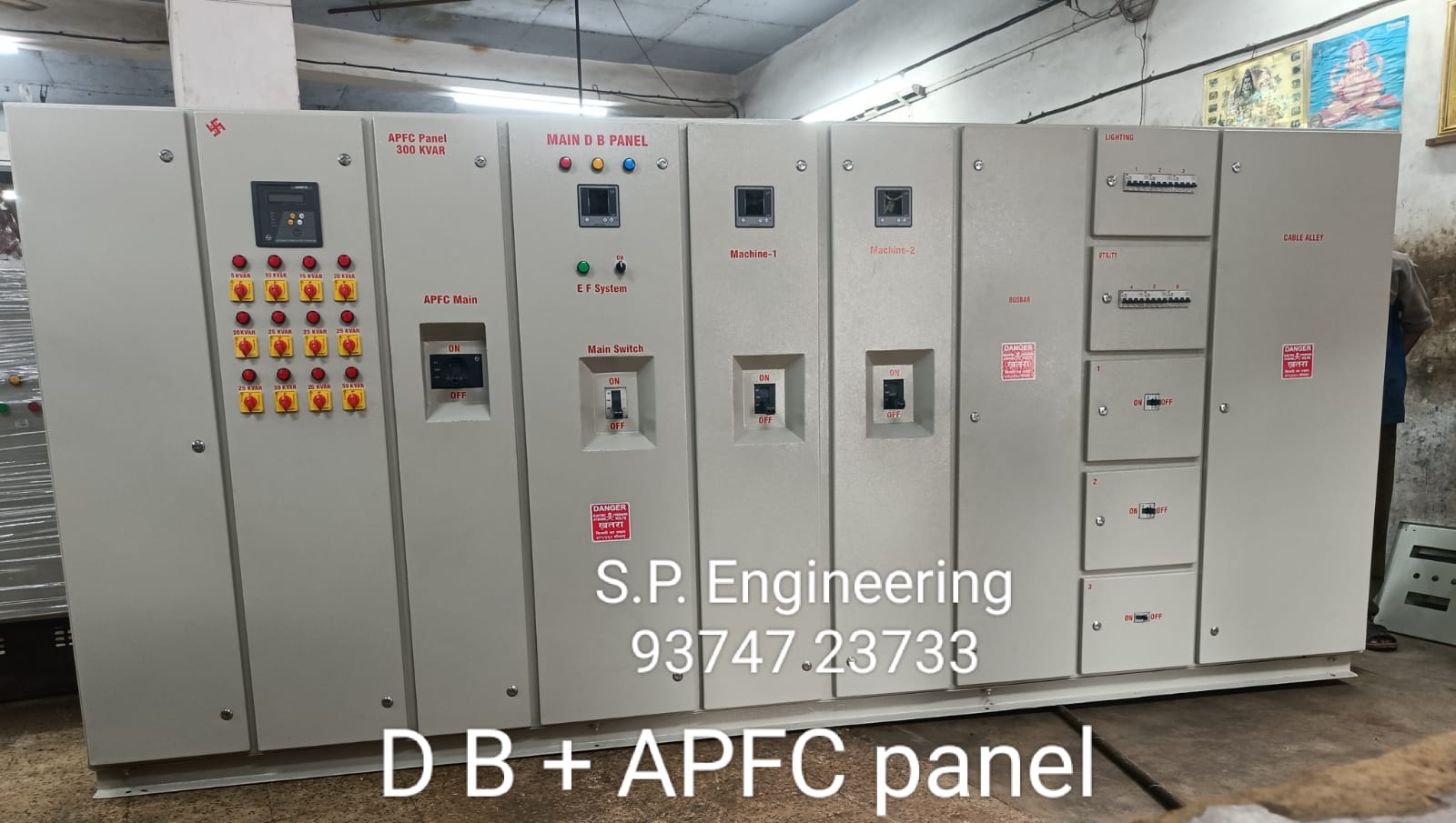 DB Panelboard with APFC Panel - S. P. Engineering
